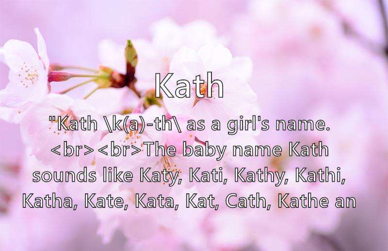Kath Name