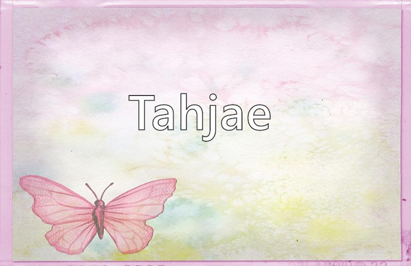 Tahjae - What does the girl name Tahjae mean? (Name Image)